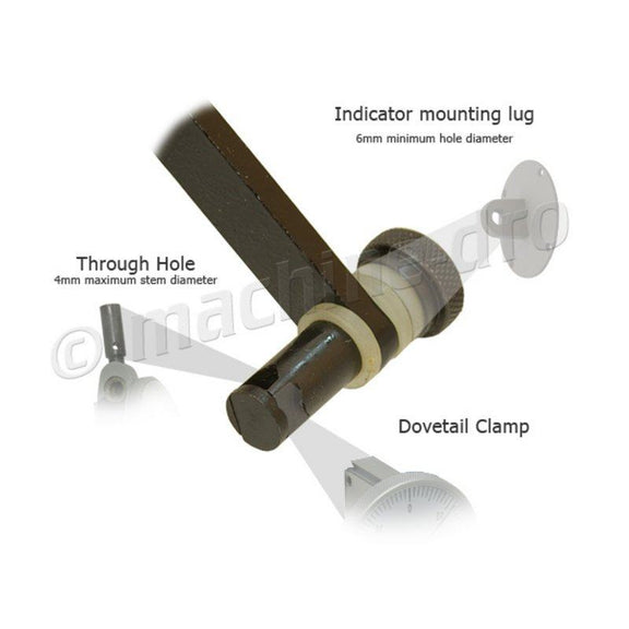 Universal Indicator Quill Clamp for DTI, dial indicators and digital indicator|allendale-group ...