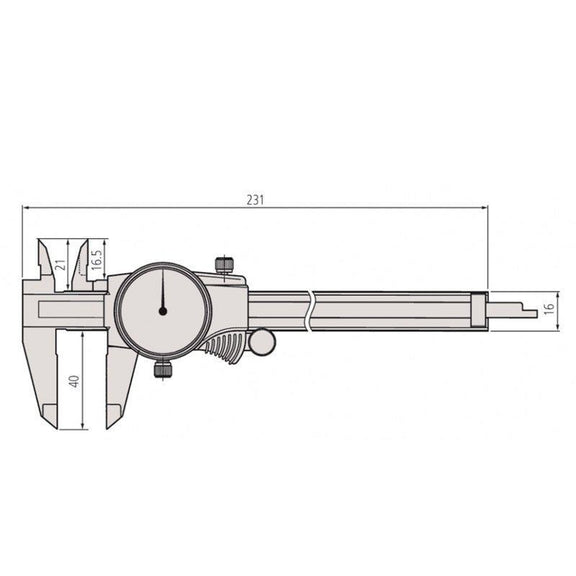 Mitutoyo Dial 6" Caliper|allendale-metrology.co.uk – Allendale Metrology