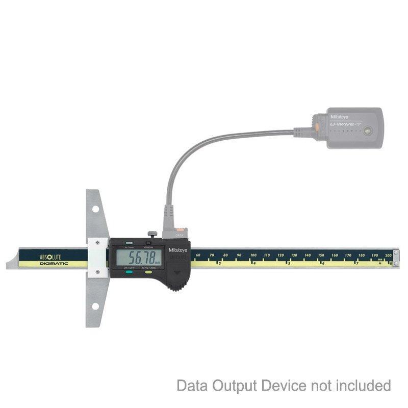 Mitutoyo Digital Depth Gauge '+/-0.02mm Accuracy | 0-150mm (0-6") Range ...