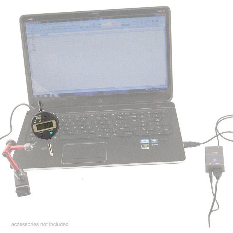 Mitutoyo ABSOLUTE Digimatic Slim Body Solar Indicator ID-SS 12.7mm ...