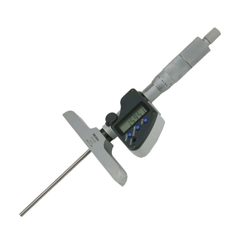 0-150mm (0-6") Mitutoyo 329-350-10 Digital Depth Micrometer SPC data ...