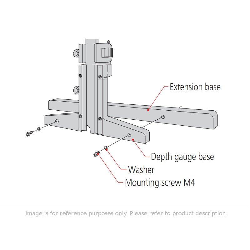 260mm Mitutoyo 900371 Extension Base for Depth Gauge|allendale ...