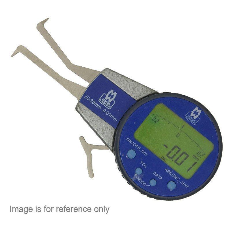 Moore and Wright MW432-04DC Inside Groove Digital Caliper 30-40mm (1.2 ...