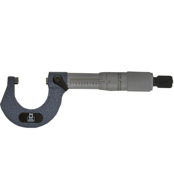 Moore and Wright 0-1\" Traditional External Micrometer 1965 Series ...