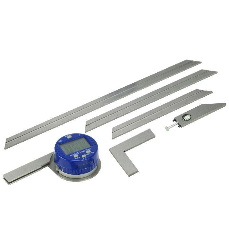 Moore and Wright Digital Universal Bevel Protractor MW500 Series MW500 ...