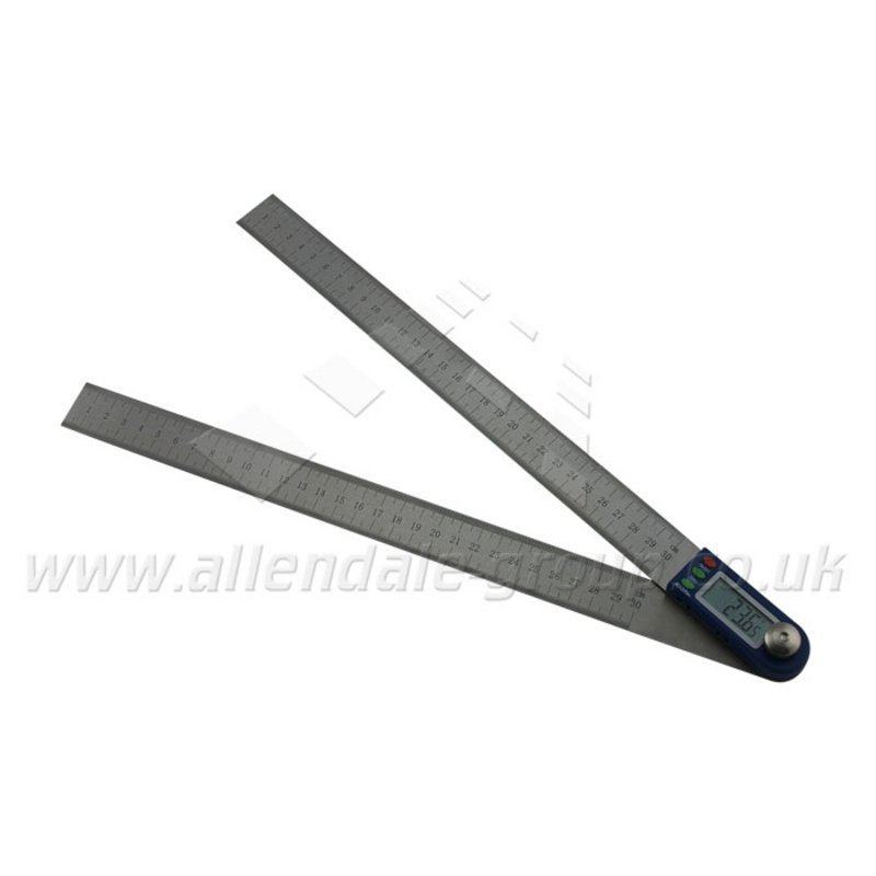 Moore and Wright 200mm 8\" Digital Protractor with Graduation Scale ...